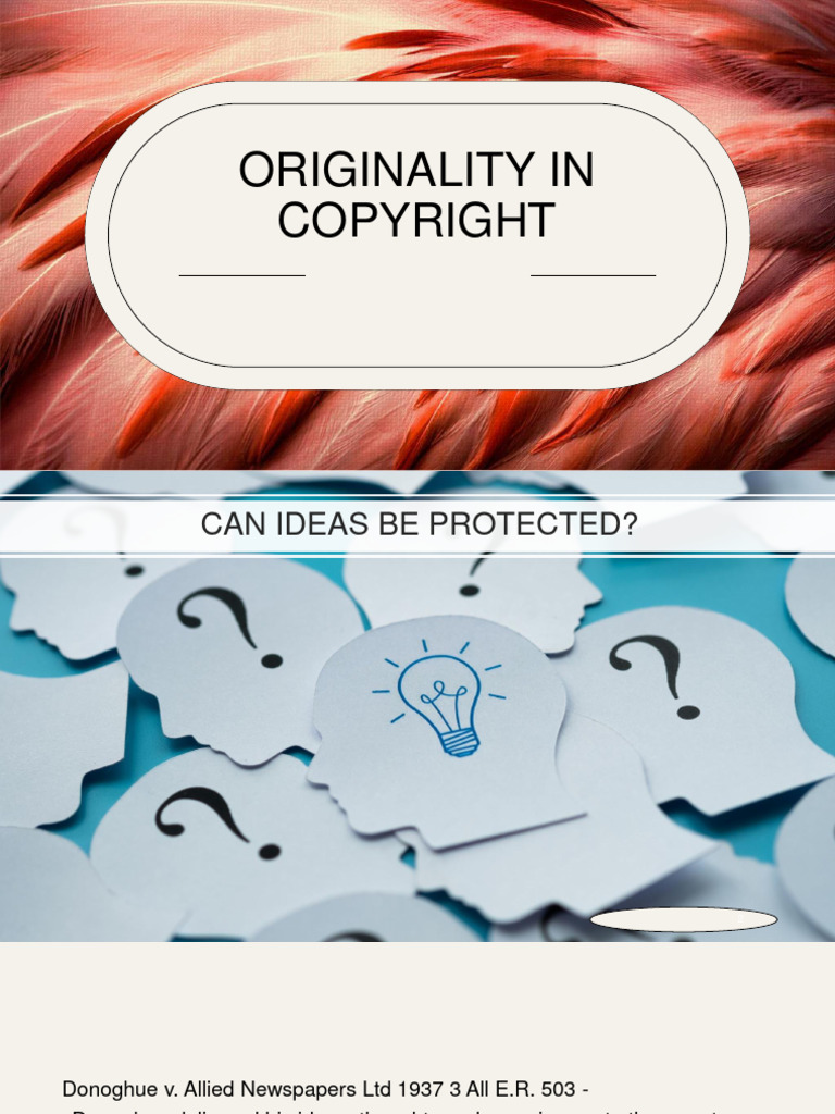 Originality Copyright | Download Free PDF | Justice | Crime & Violence