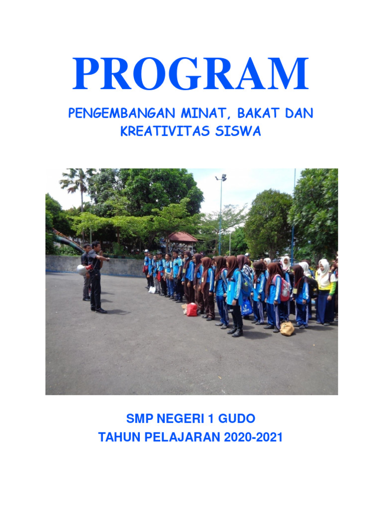 Salinan Program Pengembangan Minat Bakat Siswa 20-21 | PDF