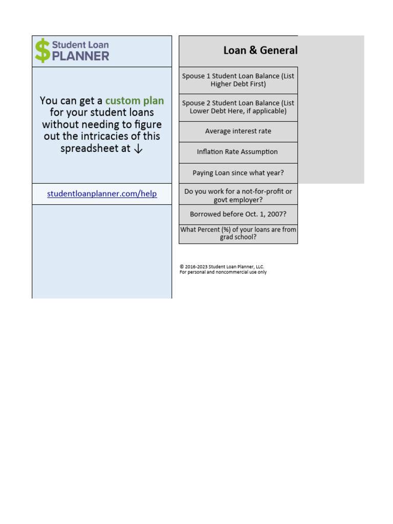 Student Loan Payment Planning Guide | PDF | Student Loan | Loans