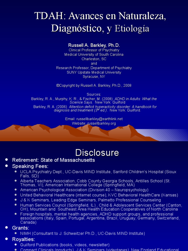 Advances.adhd.Barkley.3 | PDF | Attention Deficit Hyperactivity ...