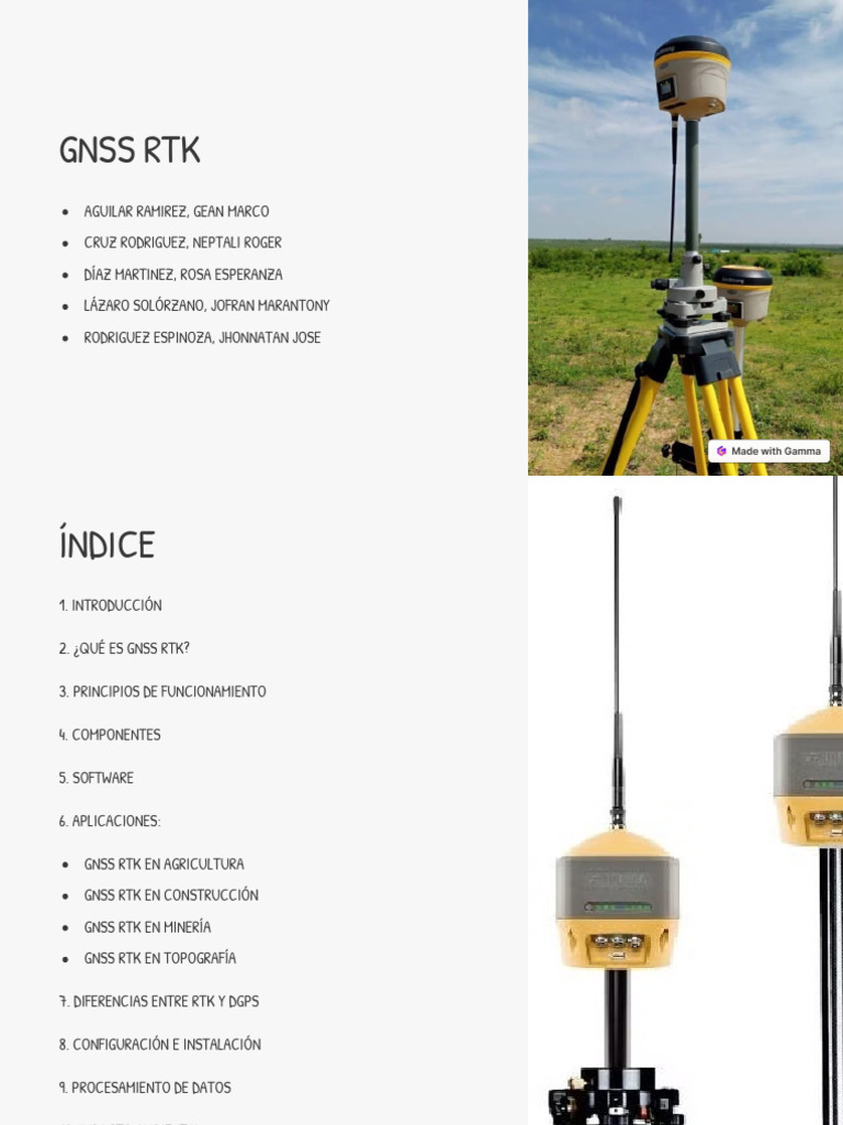 GNSS RTK | PDF