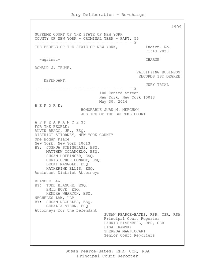 Jury Deliberation Instructions Update | PDF | Witness | Reasonable Doubt
