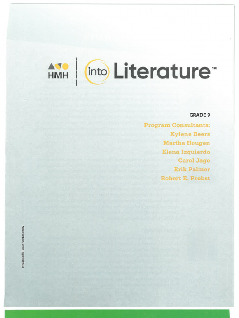 Prentice Hall Literature Gr.9 | PDF