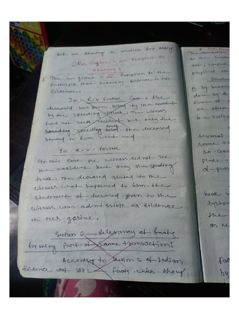 Evidence Act 05 | PDF