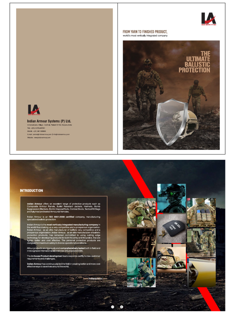 Indian Armour Brochure | PDF