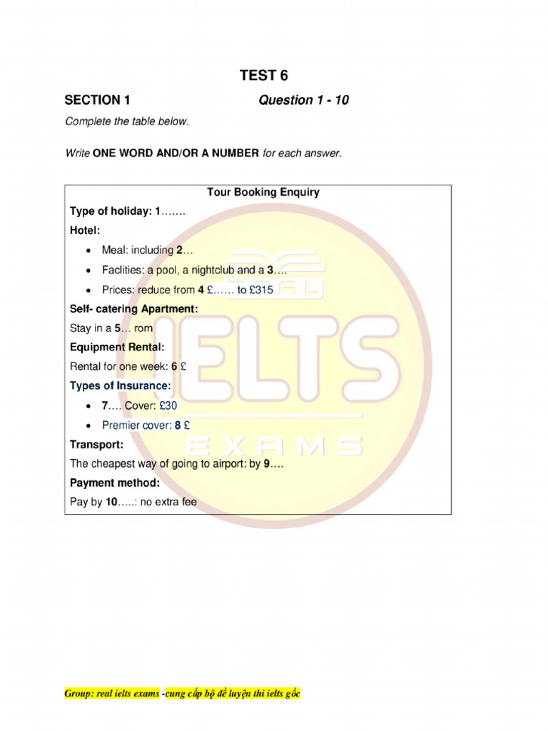 Test 6 | PDF
