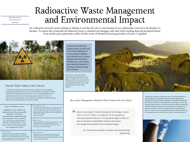 Poster 3 | PDF | Nuclear Power | Radioactive Waste