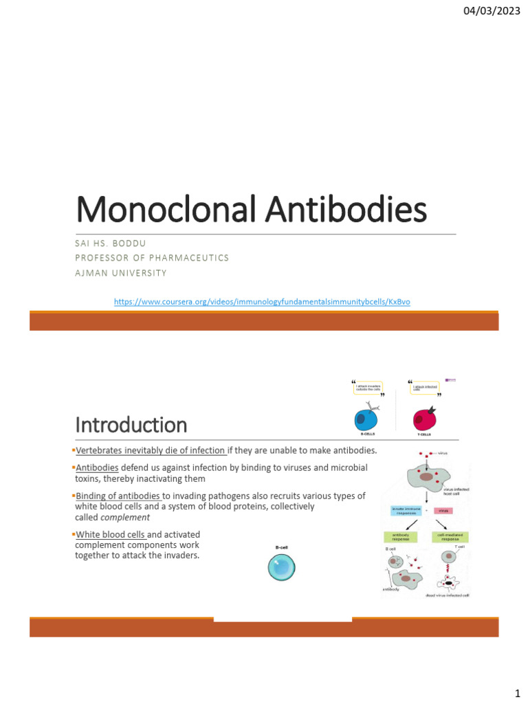 Chapter 5 - 1clinical Uses of Monoclonal Antibodies | PDF | Antibody ...