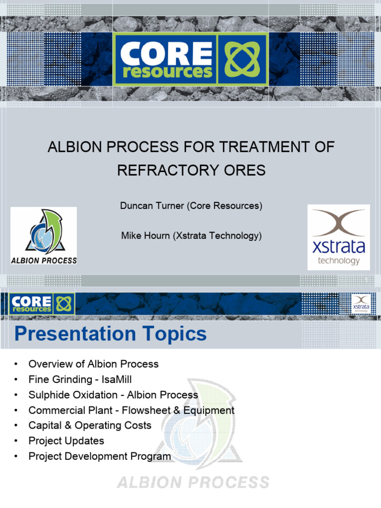 Alta Conference 2010 Presentation FINAL Part 1 | PDF | Physical Sciences | Materials