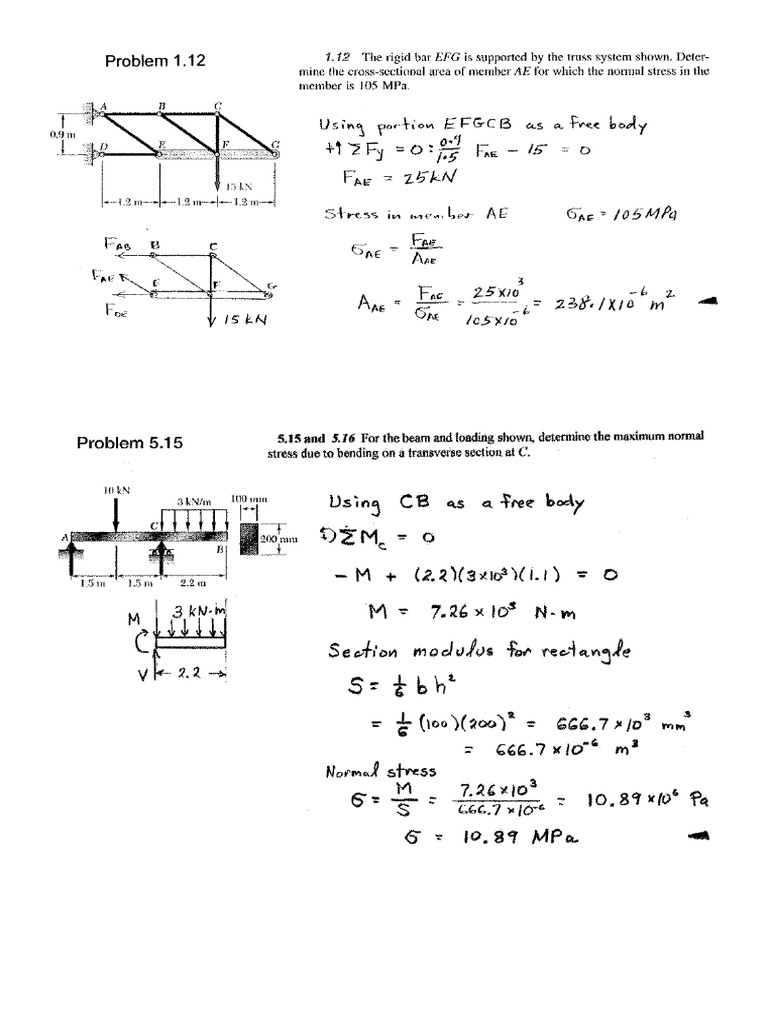 Solucionario Resis | PDF