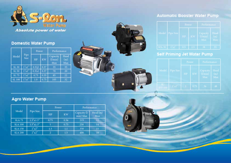 Automatic Booster Water Pump | PDF