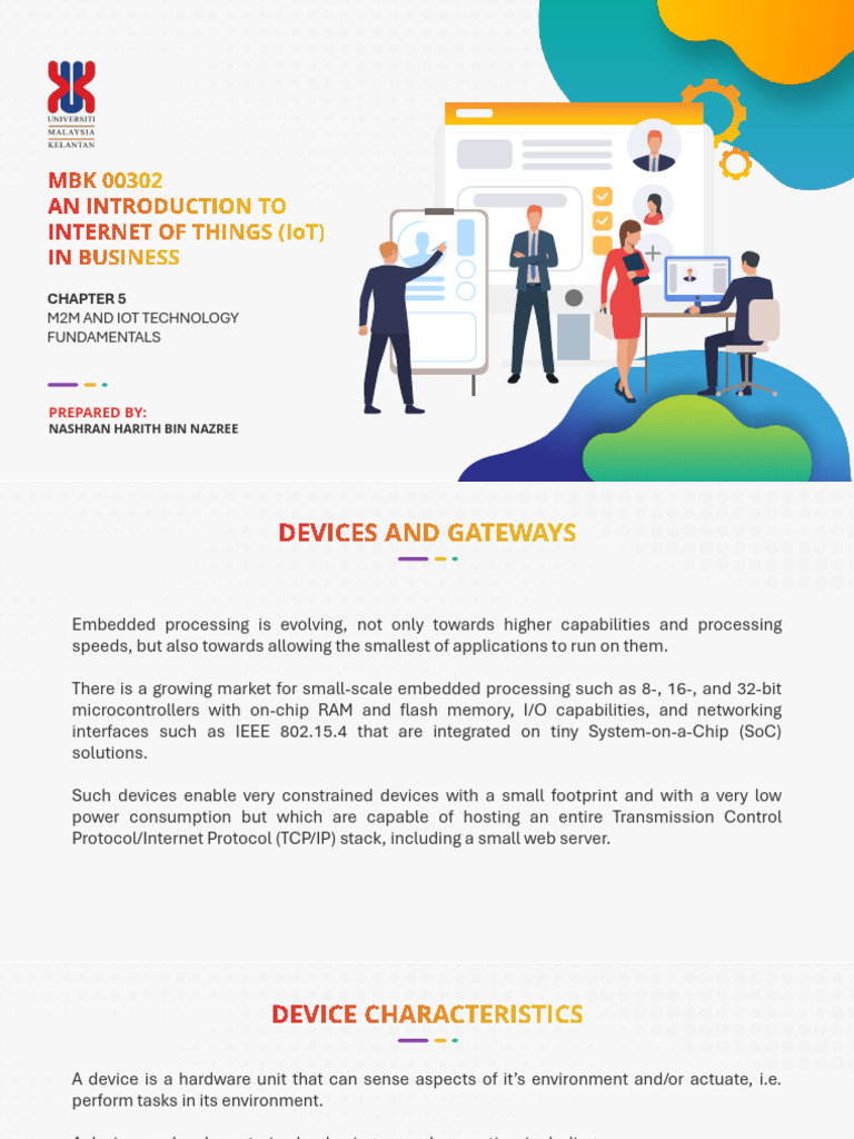 UMK IOT Chapter 5 | PDF | Computer Network | Local Area Network