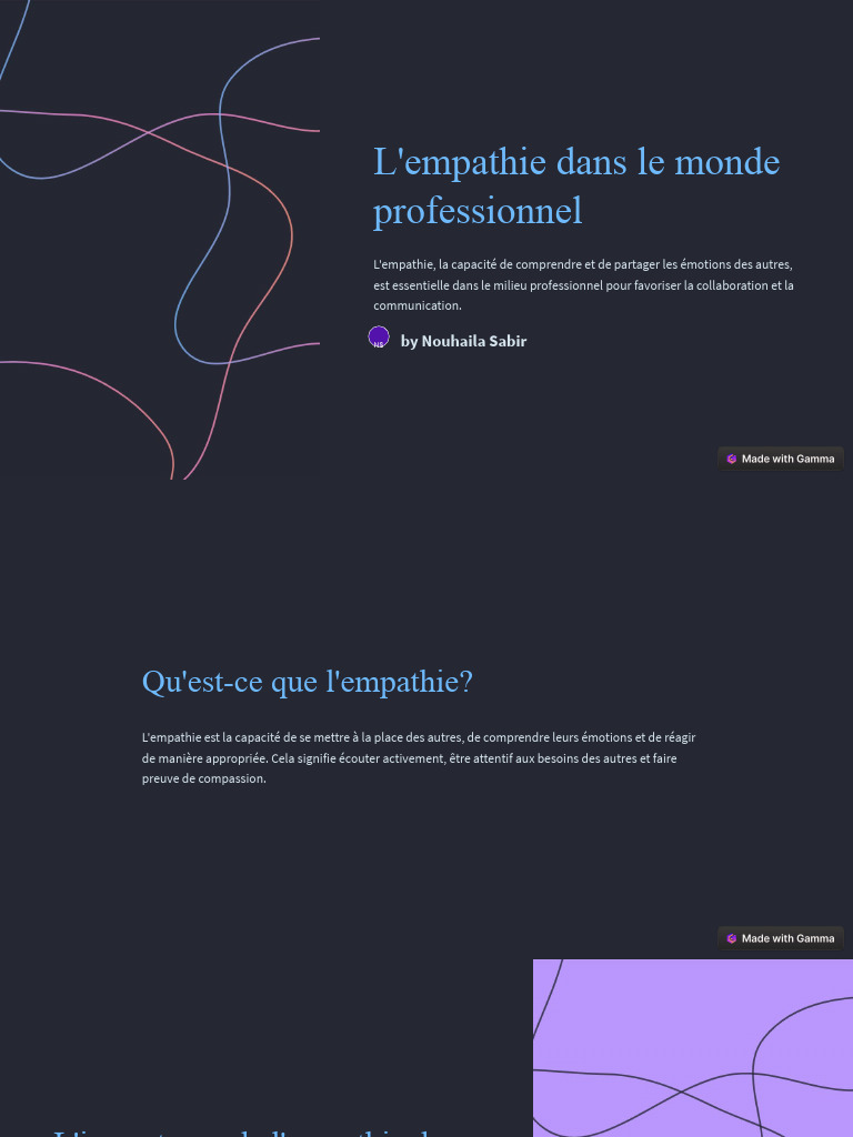 Lempathie-Dans-Le-Monde-Professionnel 2 | PDF | Empathie | Émotions