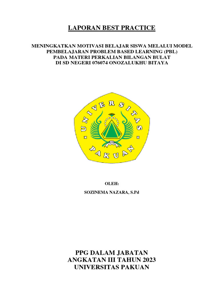 Best Practice PBL | PDF