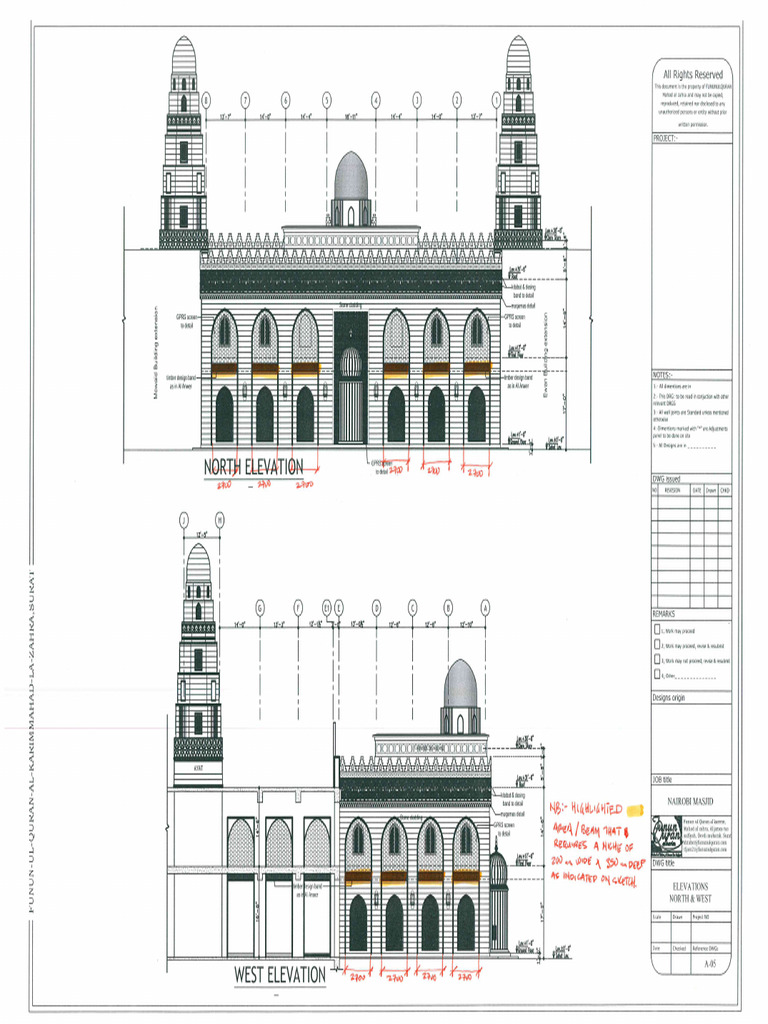 Masjid Plan | PDF