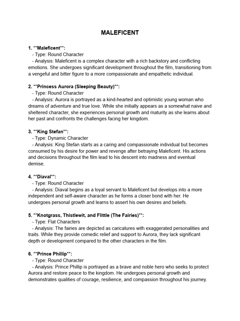 Creative Writing Characters | PDF