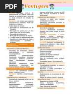 Atendimento de Urgência: Tontura e Vertigem | PDF | Vertigem | Ansiedade