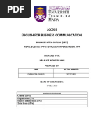 Uitm Cover Page Template | PDF