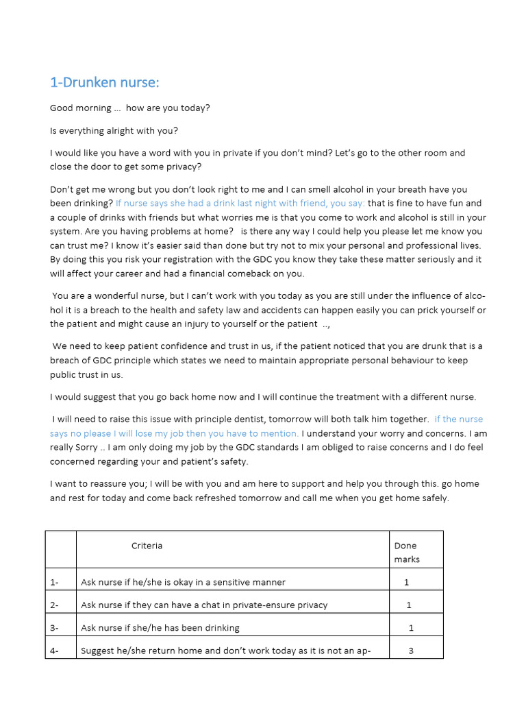 Actor Osces | PDF | Human Tooth | Dentistry