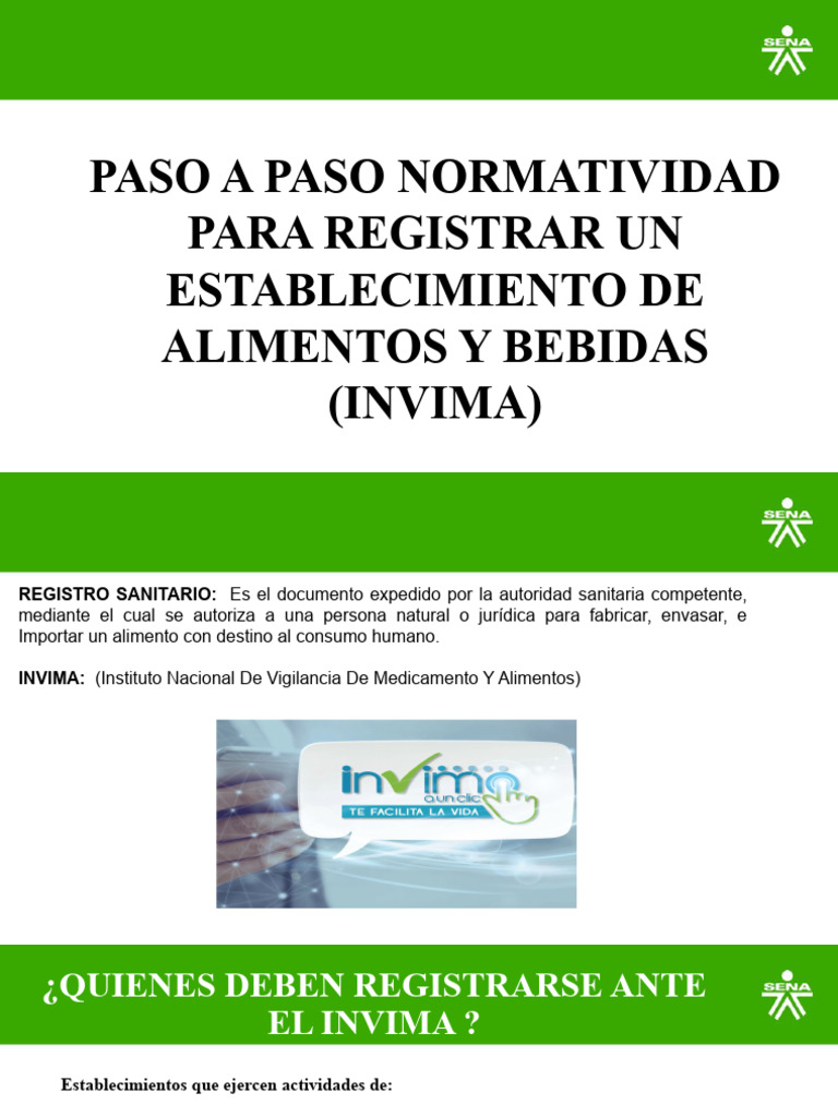INVIMA | PDF | Alimentos