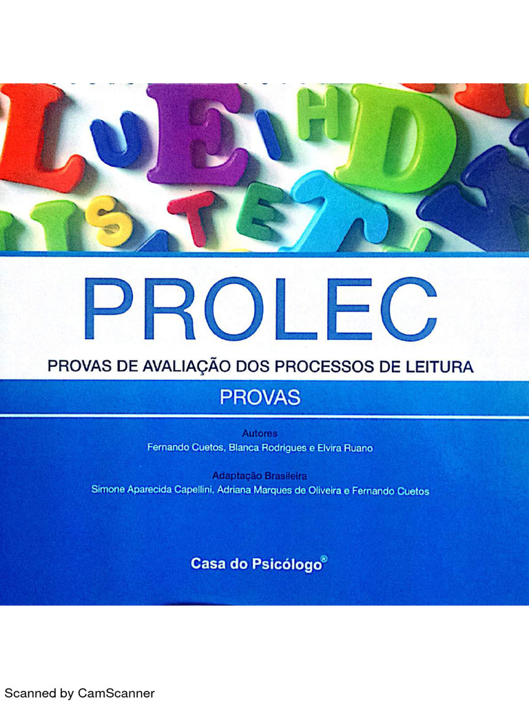 PROLEC Provas | PDF
