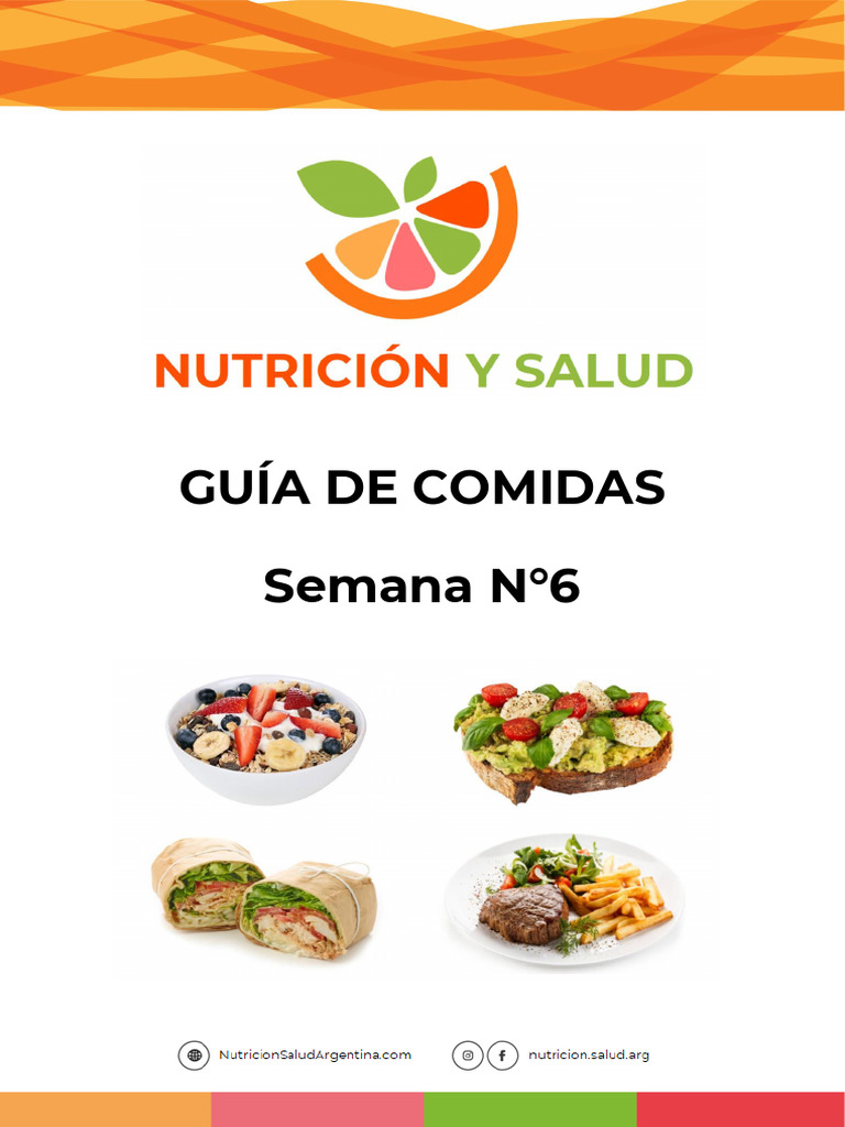 Guiasemanal6 Unlocked | PDF | ensalada | Alimentos