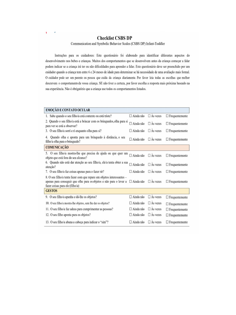 CSBS DP | PDF