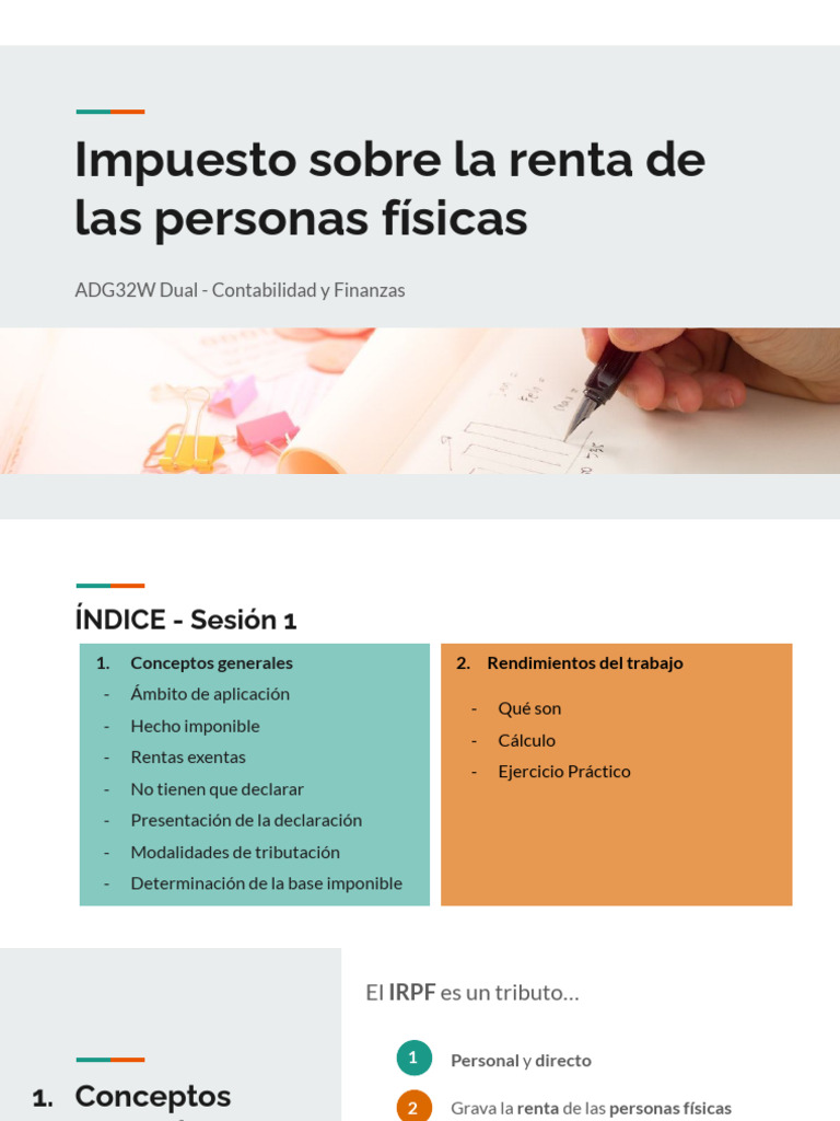 Irpf Teoria | Descargar gratis PDF | Impuestos | Economias