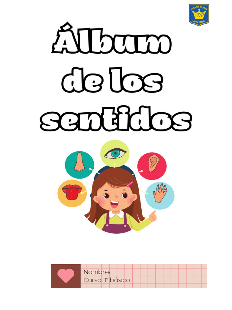 Álbum de los 5 Sentidos para Niños | PDF