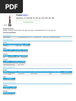 1.7 Belden 8760 Data Sheet | PDF | Wire | Electrical Conductor