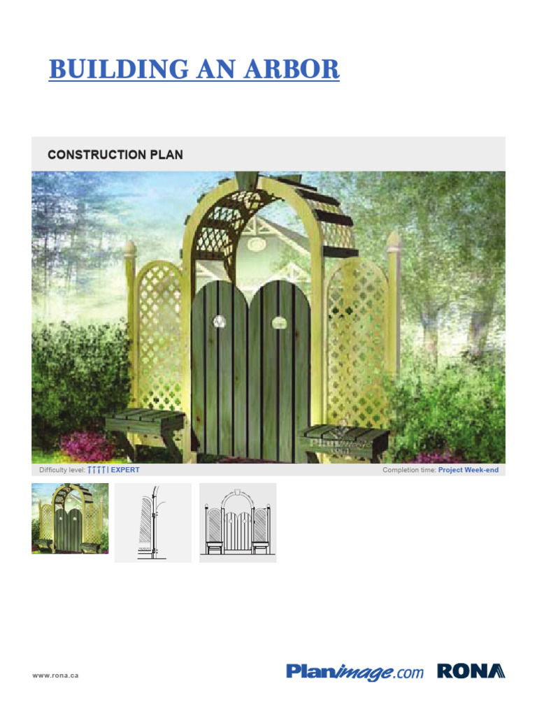 Building Arbor | Download Free PDF | Screw | Wood
