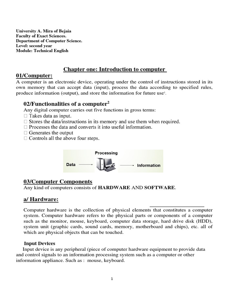 02-Ch.01 - Introduction - To - Computers-1 | PDF | Computer Hardware ... 02-Ch.01 - Introduction - To - Computers-1 | PDF | Computer Hardware ...