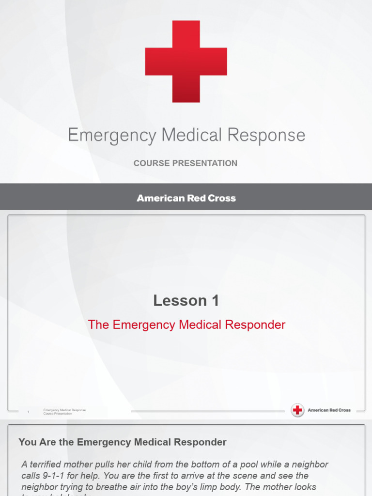 Emergency Medical Response Course Presentation PowerPoint (NEW 12.2020 ...