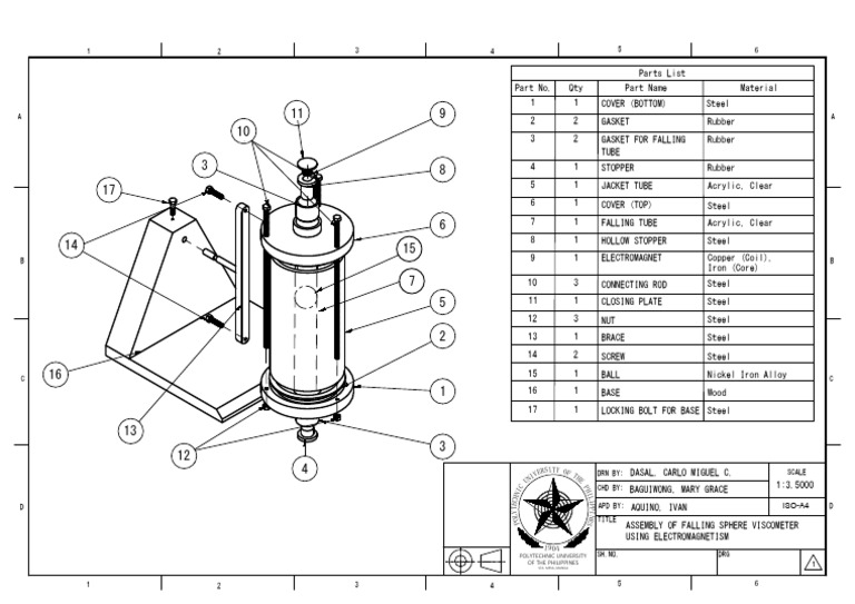 ASSEMBLY (Exploded) Drawing v1 | Download Free PDF | Steel | Transition ...