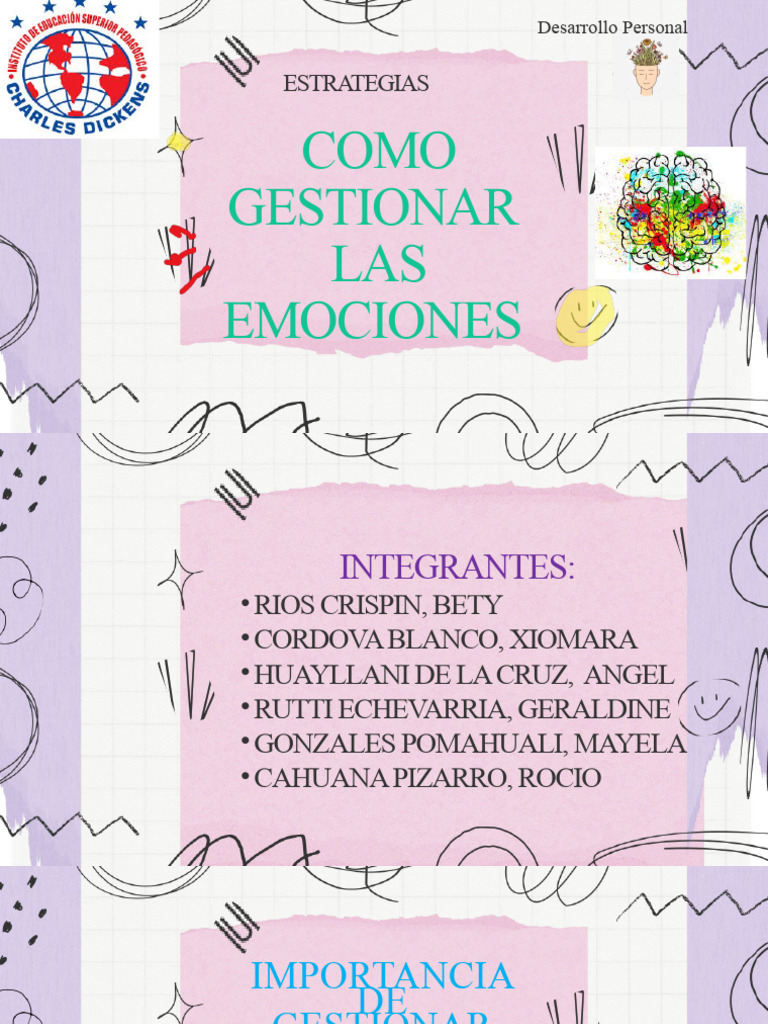 Como Gestionar Las Emociones Final 2.2 | PDF | Las emociones | Ira
