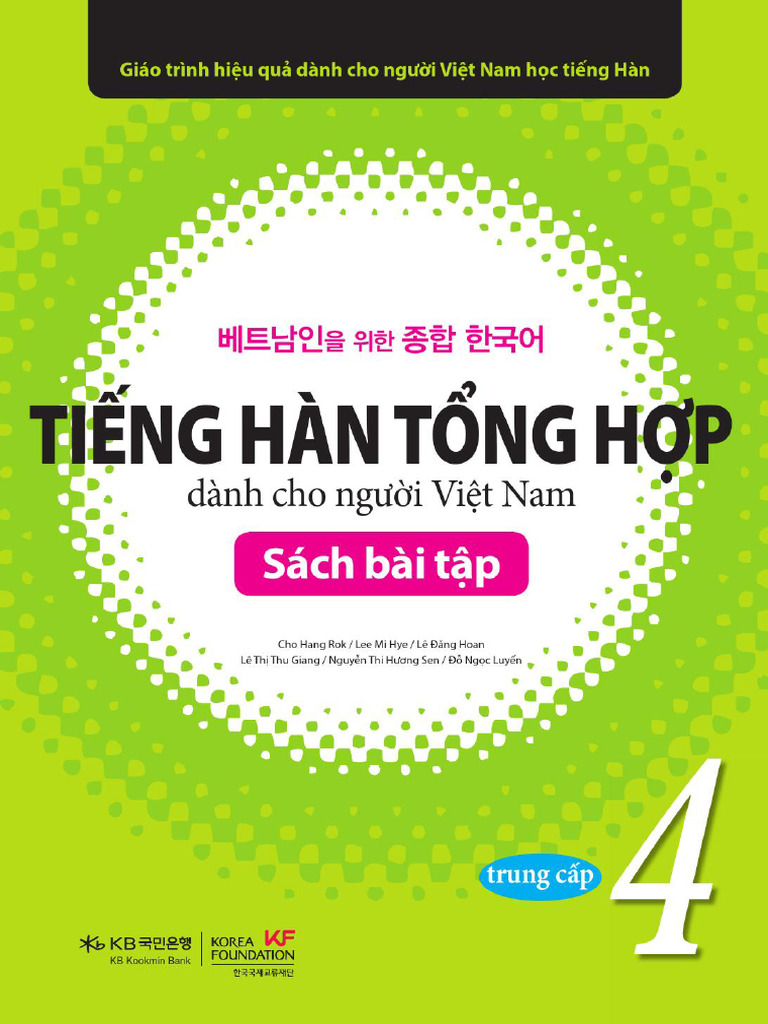 Bai Tap GT Tieng Han Tong Hop - Trung Cap 4 | PDF