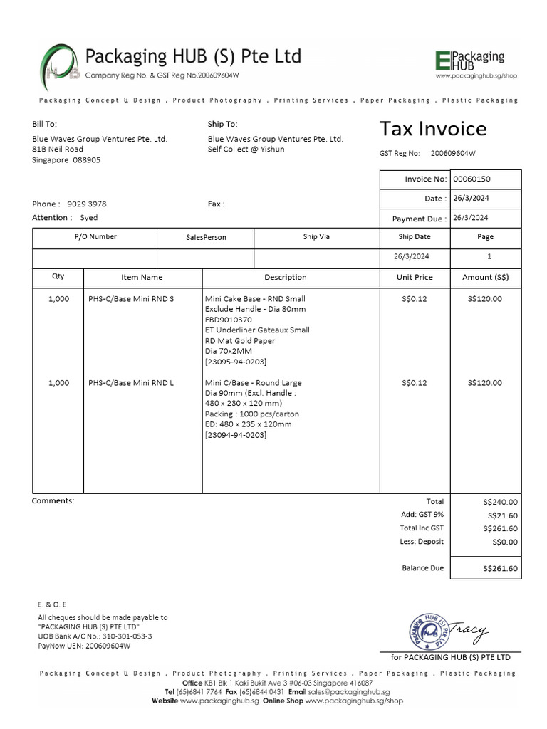 Inv 00060150 - 240326 - 103715 | PDF | Money | Government Finances