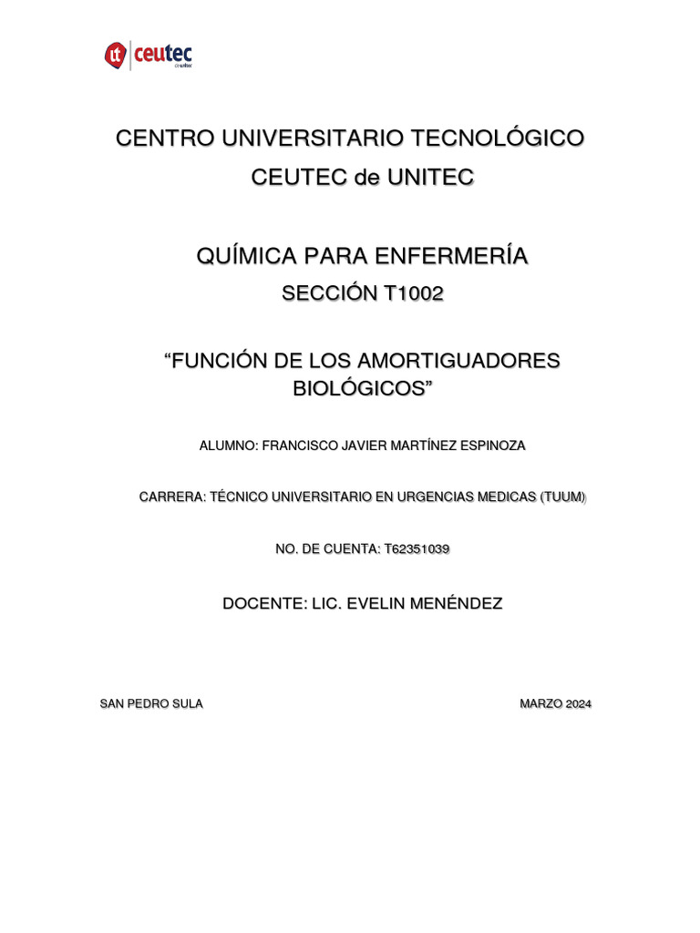 Annotated-Tarea - Función de Los Amortiguadores Biológicos | PDF ...