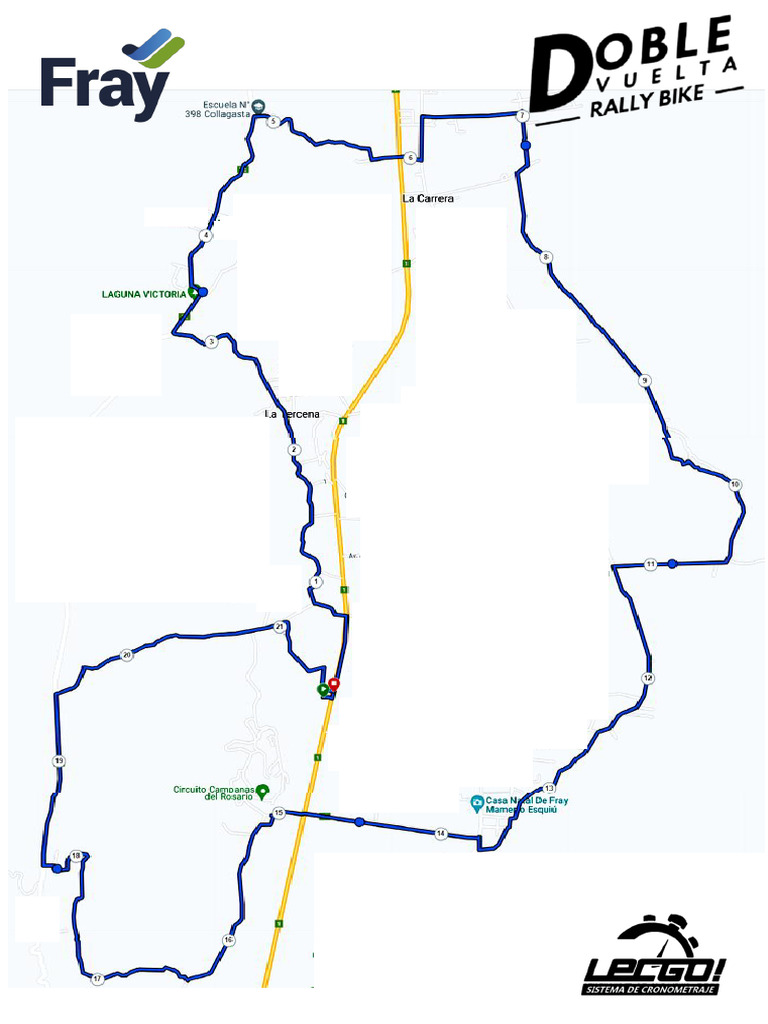 Mapa Rally Bike Lecgo | PDF