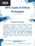APS-Code-of-Ethics | PDF | Informed Consent | Psychologist