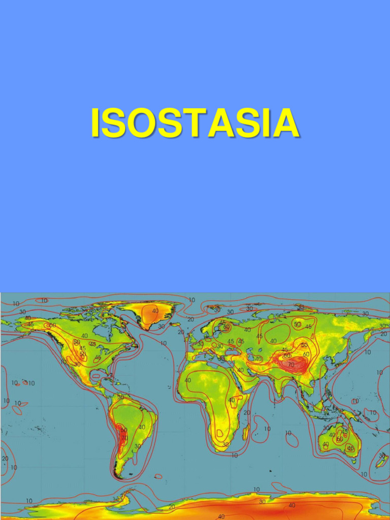 ISOSTASIA | PDF | Física Aplicada e Interdisciplinaria | Ciencias de la ...
