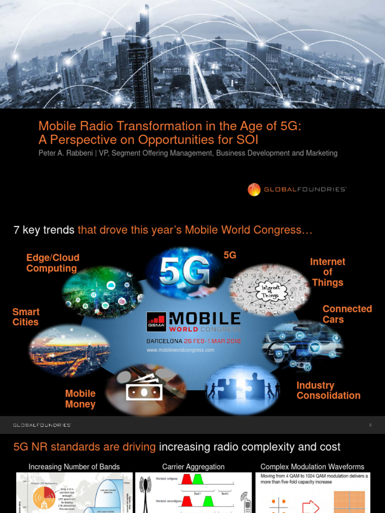 Mobile Radio Transformation in The Age of 5G | PDF | Lte (Telecommunication) | Electronics