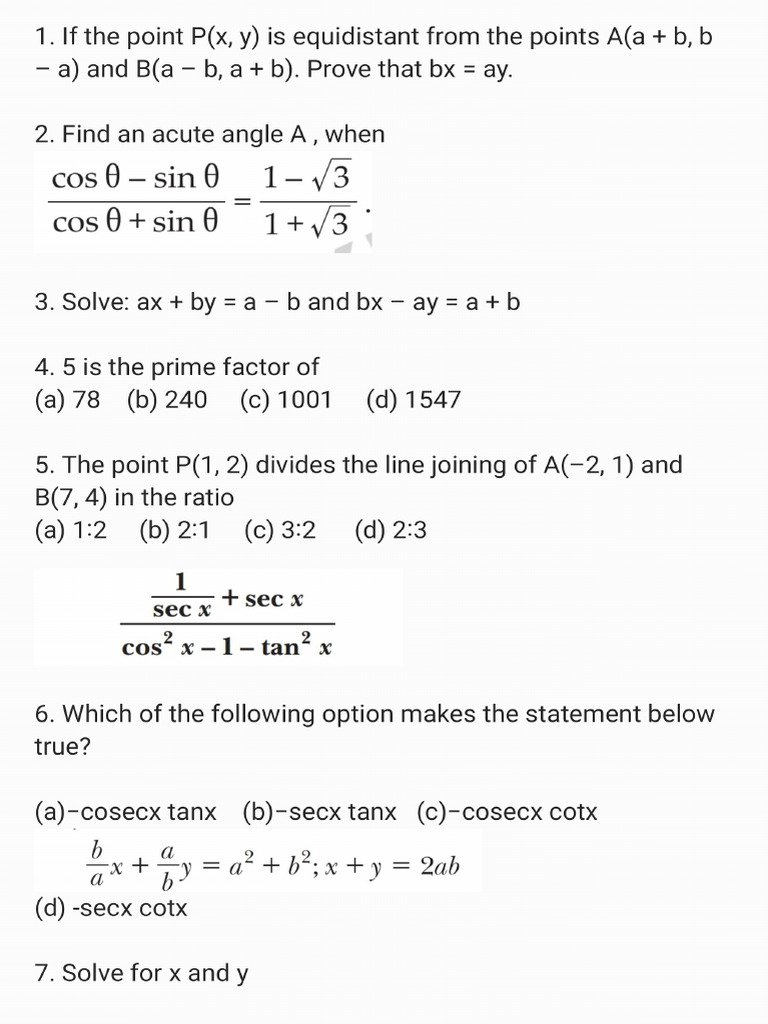 Maths Doubt SP | PDF