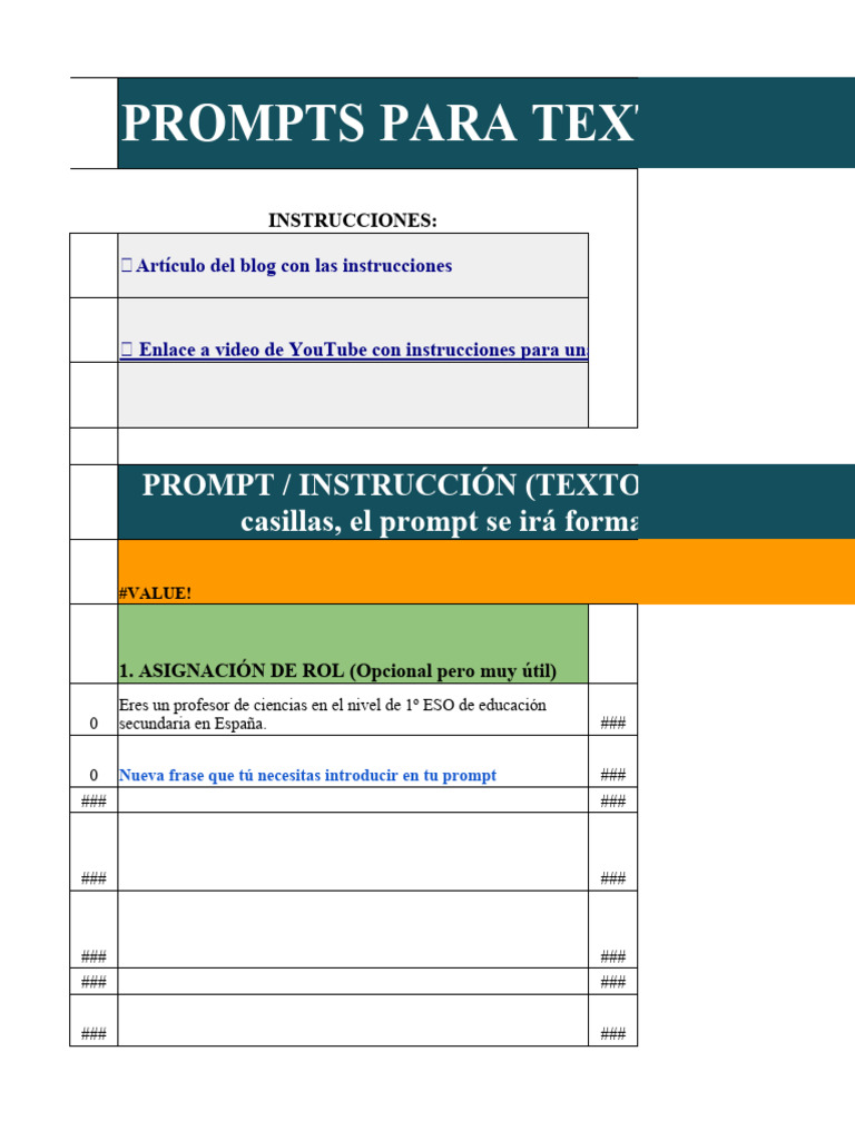 Plantilla-Generador Prompts para Textos Educativos-ChatGPT | Descargar ... Plantilla-Generador Prompts para Textos Educativos-ChatGPT | Descargar ...