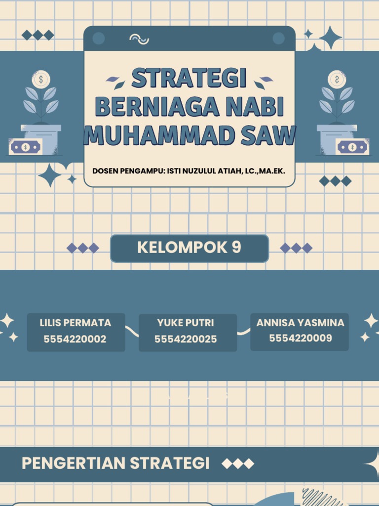 Strategi Bisnis Nabi Muhammad | PDF