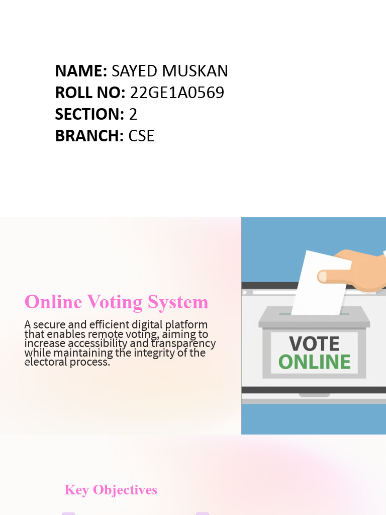 Online Voting System | PDF | Computer Security | Security
