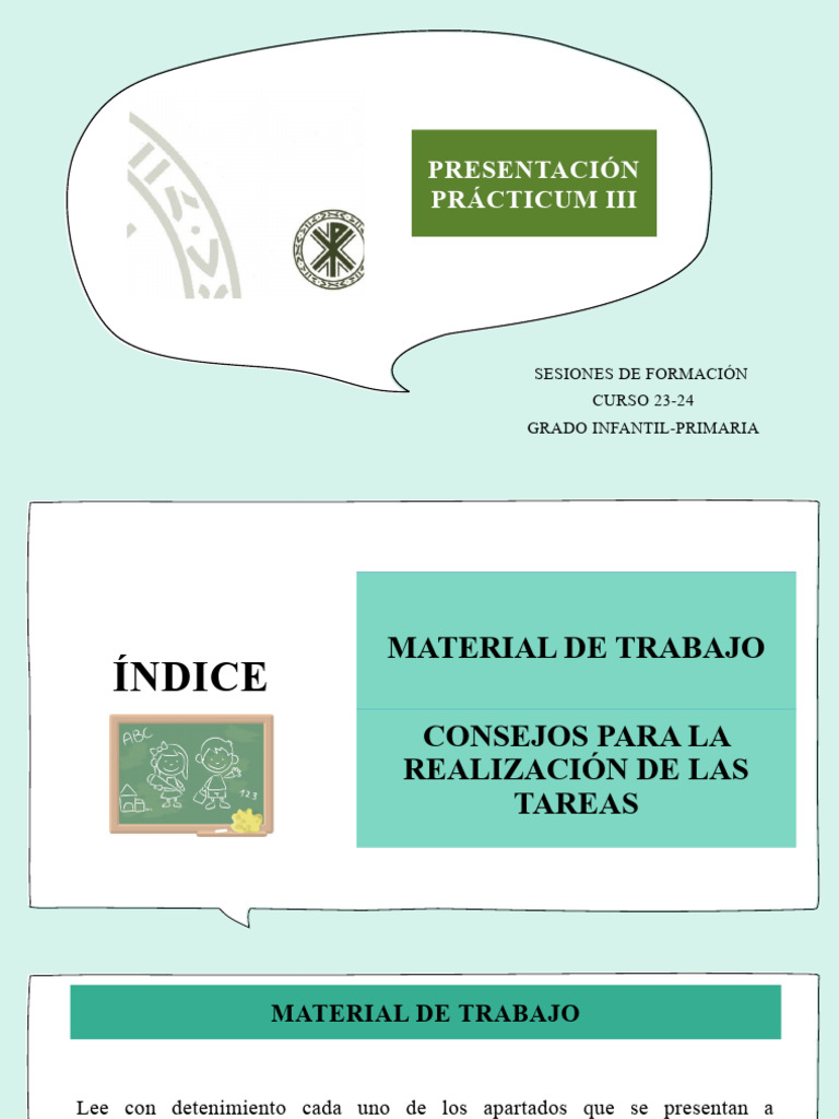 Prácticum III: Guía de Formación Docente | PDF | Evaluación | Plan de estudios