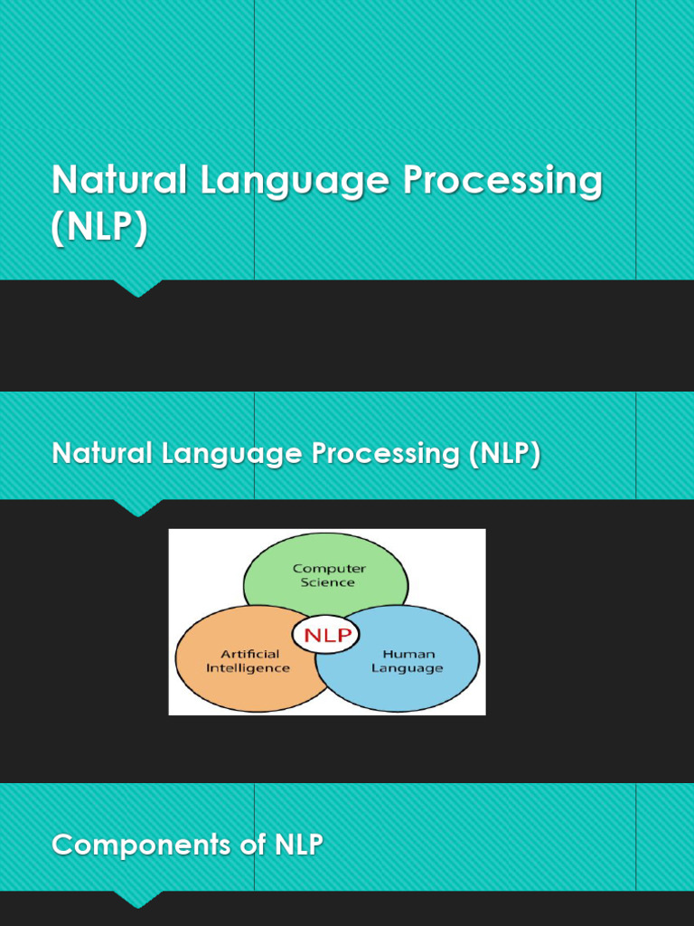 Natural Language Processing | PDF | Part Of Speech | Word