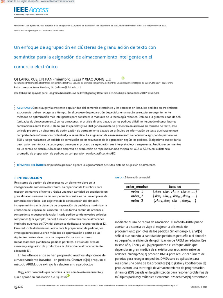 A Text Granulation Clustering Approach With Semantics For E Commerce Intelligent Storage ...