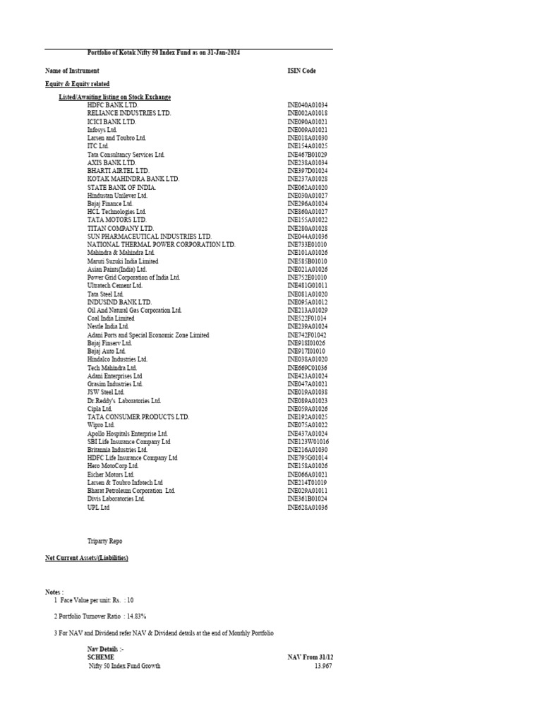NIF | PDF | United States Treasury Security | Bonds (Finance)